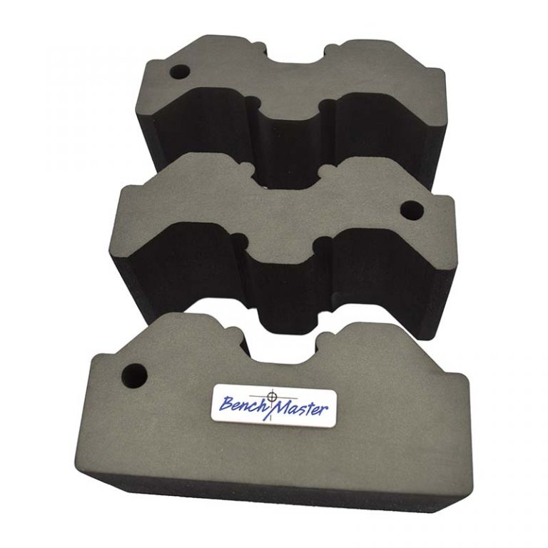 Adjustable 3-Piece Bench Block | Rifle Bench Rest Shooting